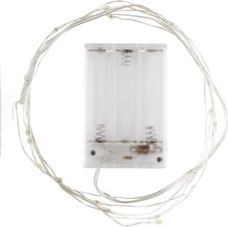 Ib Laursen Lichterkette 20 LED-Lichter ohne Batterien