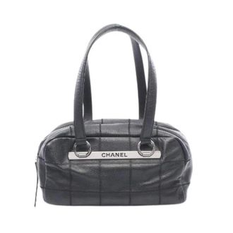 Chanel Pre-owned Chocolat Bar Grained Calfskin Boston Bag - - Pre-owned - Damen - Blau - ONE SIZE
