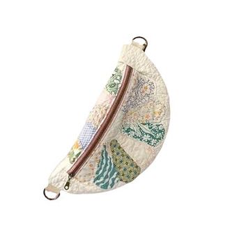 Generic Sac &agrave; bandouli&egrave;re matelass&eacute; dinspiration vintage, design incurv&eacute; l&eacute;ger, sac &agrave; bandouli&egrave;re matelass&eacute; fait &agrave; la main, sac &agrave; bandouli&egrave;re matelass&eacute; patchw