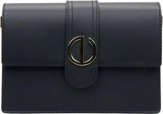 Estro & Luminara Femme, Sacs, Noir, Taille: ONE Size Sac bandouli&egrave;re en cuir