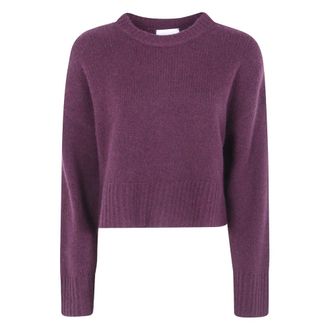Kujten Round-Neck Strickwaren - - Knitwear - Damen - Lila - M