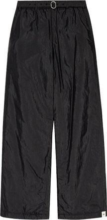 Jil Sander Hose mit weitem Bein - Schwarz