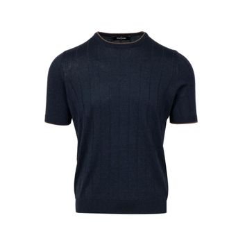 Gran Sasso Herren, Strickwaren, Blau, XLGr&ouml;&szlig;e