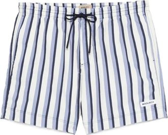 Woolrich Homme, Maillots de bain, Multicolore, Taille: S Striped Swim Short