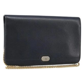 Dior Sac bandouli&egrave;re vintage en plastique Pre-owned - Femme - Pre-owned - Noir - Taille: ONE Size