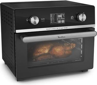 Moulinex Easy Fry Air Fryer Oven 20 L Backofen und Luftfritteuse, 20 L Fassungsvermögen, spart bis zu 70% Energie, 10 automatische Programme, Extra Crisp-Techn