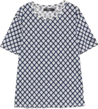 Max Mara Femme, Tops, Bleu, Taille: 40 FR T-Shirt