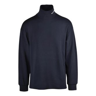 Emporio Armani Lupetto Tecnico - - Knitwear - Herren - Schwarzk - L