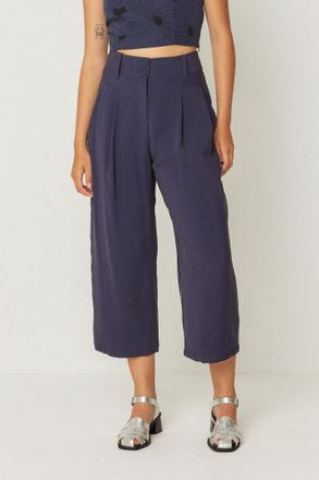 SKFK Damen vegan Hose Esti Blau