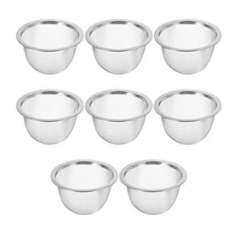 DOITOOL Remplacement De La Passoire À Théière: 8Pcs Passoires À Théière en Acier Inoxydable Insèrent Un Infuseur À Thé Passoires À Thé en Vrac pour Cafetière 
