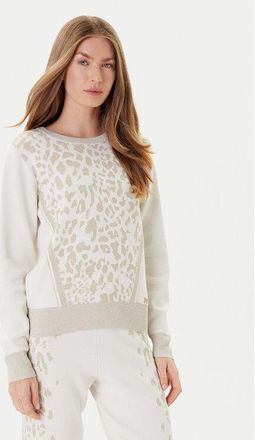 Liu Jo Pullover TF5172 MS49I Écru Regular Fit