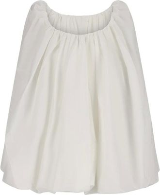 Jacquemus Femme, Blouses et Chemises, Blanc, Taille: 36 FR Lavande Top