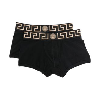 Versace Schwarze Unterw&auml;sche - - Underwear - Herren - Schwarzk - XL