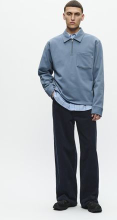 Wood Wood Sweatshirt WWAndrew Casual fit blue