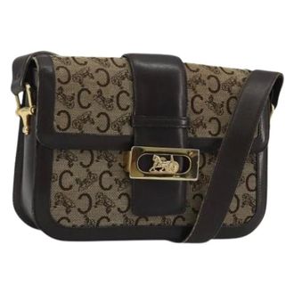 Celine Sac bandouli&egrave;re vintage Pre-owned - Femme - Pre-owned - Brun - Taille: ONE Size