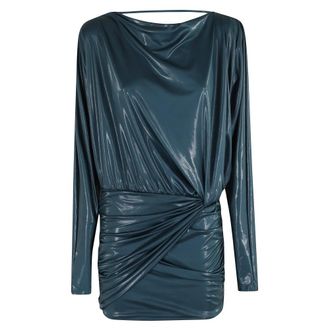 Andamane Wisteria Mini Kleid - - Dresses - Damen - Blau - M