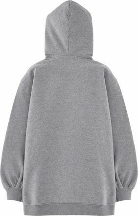 T Alexander Wang Hooded Cotton Mini Dress - Gray