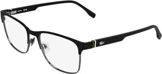 Lacoste L2319 002 Lunettes pour homme Noir mat 57/18/150