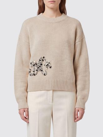 Isabel Marant Pull &agrave; col rond en laine m&eacute;lang&eacute;e avec broderies