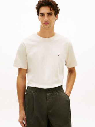 Tommy Hilfiger T-Shirt FLAG Regular fit mit Rundhalsausschnitt