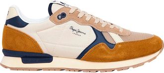 Pepe Jeans London Herren Brit Camp M Sneak, Brown Tobacco Brown, 39 EU