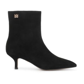 Kazar Schwarze Wildlederstiefel mit Monogramm von Kazar - - Shoes - Damen - Schwarzk - 38 EU