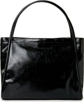Au Printemps Paris Sac cabas craquel&eacute;