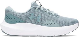 Under Armour Chaussures de course Charged Surge 4 pour femme, (323) Serpentine/bleu jaspe/serpentine métallique, 8.5