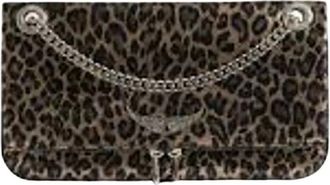 Zadig&Voltaire Femme, Sacs, Gris, Taille: ONE Size Rock II Metal Leo Bag