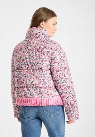 Frieda & Freddies Winterjacke Frieda & Freddies Steppjacke in Strickoptik