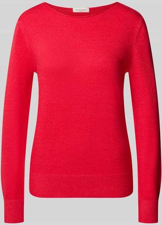 Christian Berg Regular Fit Strickpullover aus Viskose-Mix mit U-Boot-Ausschnitt