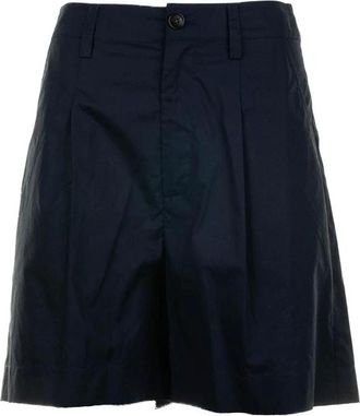 Woolrich Femme, Shorts, Bleu, Taille: W29 Pantalon Pliss&eacute; &agrave; Jambes Larges