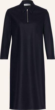 Jil Sander Kleid Mit 3/4-Arm blau