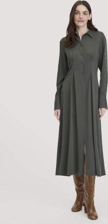 Hessnatur A-Linien-Kleid Regular aus reiner LENZING ECOVERO Viskose (1-tlg)