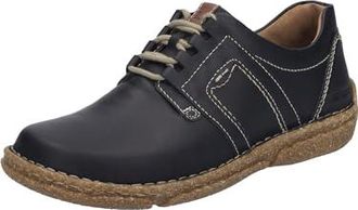 Josef Seibel Femme Baskets Basses Neele 44, Dame Baskets,Largeur G (Normale),Semelle intérieure Amovible,Noir (Schwarz-Kombi),40 EU / 6.5 UK