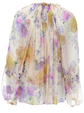 Zimmermann Luna Blouse - Multicolor