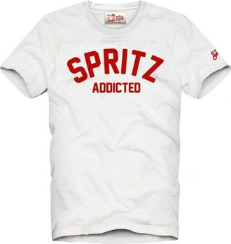 MC2 Saint Barth Homme, Tops, Blanc, Taille: XL Tshm001