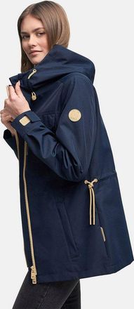 Marikoo Outdoorjacke Sohaa Leichte Outdoorjacke mit Kapuze und Kordelzug
