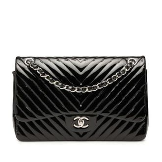 Chanel Sac bandouli&egrave;re classique double rabat Pre-owned - Femme - Pre-owned - Noir - Taille: ONE Size