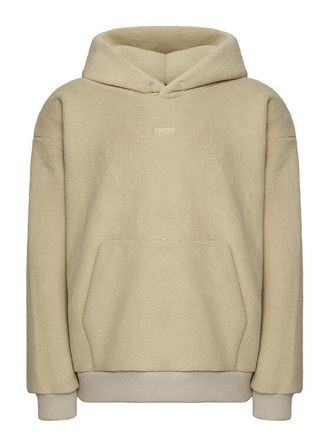 HUGO BOSS Sweatshirt Sw_Teddy Sly 50569779 Hellbeige Relaxed Fit