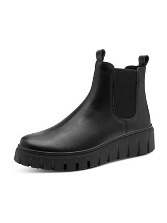 Marco Tozzi Chelsea Boots Marco Tozzi Chelsea Boot - Schwarz Kunstleder