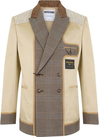Moschino Zweireihige Jacke - - Jackets - Herren - Mehrfarbig - L