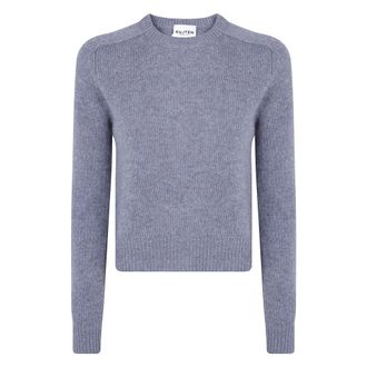 Kujten Cashmere Strickware - - Knitwear - Damen - Blau - S