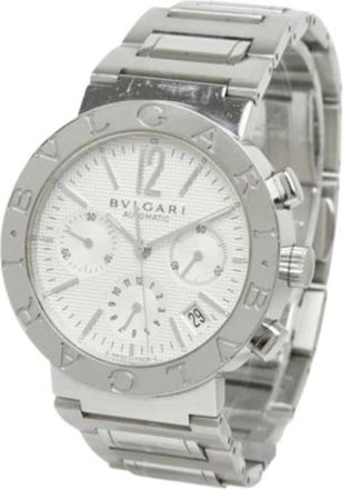 Bulgari Montre vintage doccasion - Homme - Pre-owned - Blanc - Taille: ONE Size