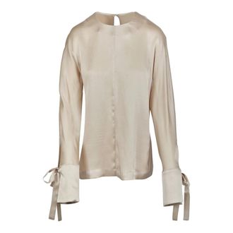 Semicouture Rachel Bluse - - Blouses & Shirts - Damen - Beige - M
