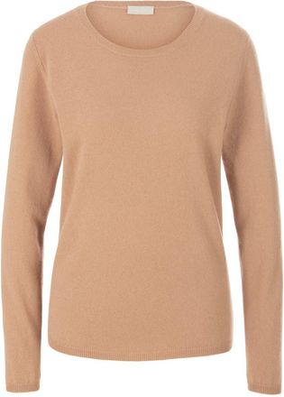 Peter Hahn Rundhals-Pullover aus Schurwolle und Kaschmir Peter Hahn braun