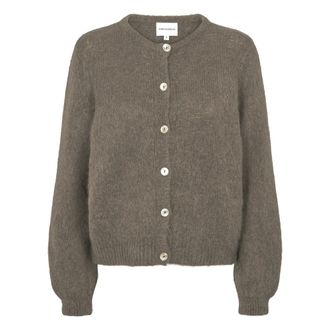 Americandreams Americandreams, Femme, Pulls, Brun, Taille: 38 FR Susan Alpaca Cardigan