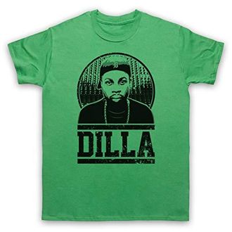 The Guns Of Brixton J Dilla Tribute T-Shirt des Hommes, Vert, Large