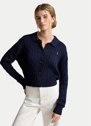 Polo Ralph Lauren Strickjacke 211B30509002 Dunkelblau Straight Fit