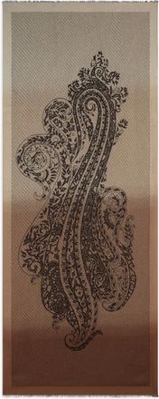 Etro Schal mit Paisleymuster - Braun